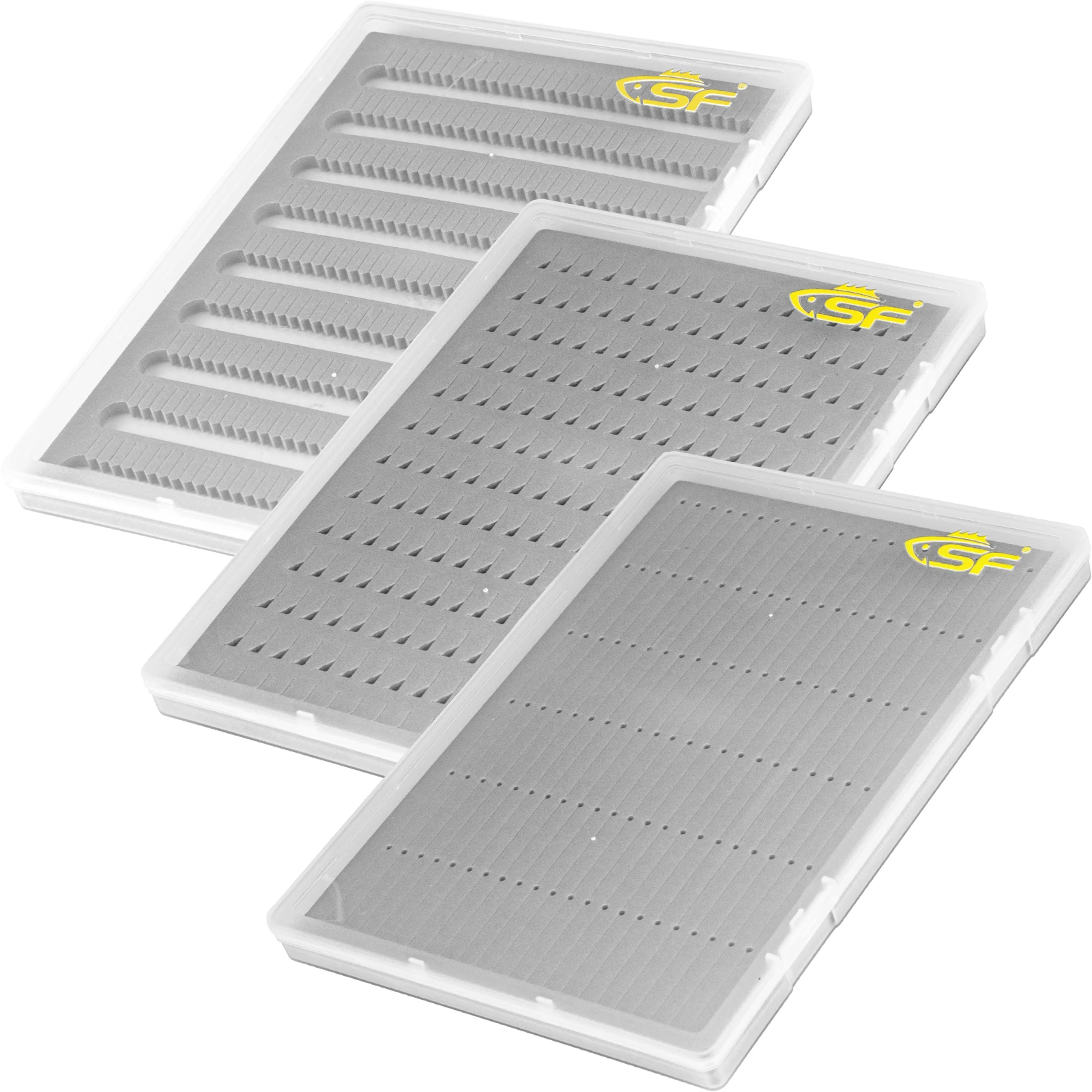 SF-Collection-Fly-Box-A5-Large-Capacity-Fly-Fishing-Box-Clear-Lid-Foam ...