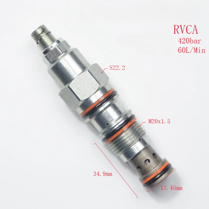 For-Sun-RVCA-RVBA-Cartridge-Relief-Valve-Pressure-Regulating-Valve-RVCA ...