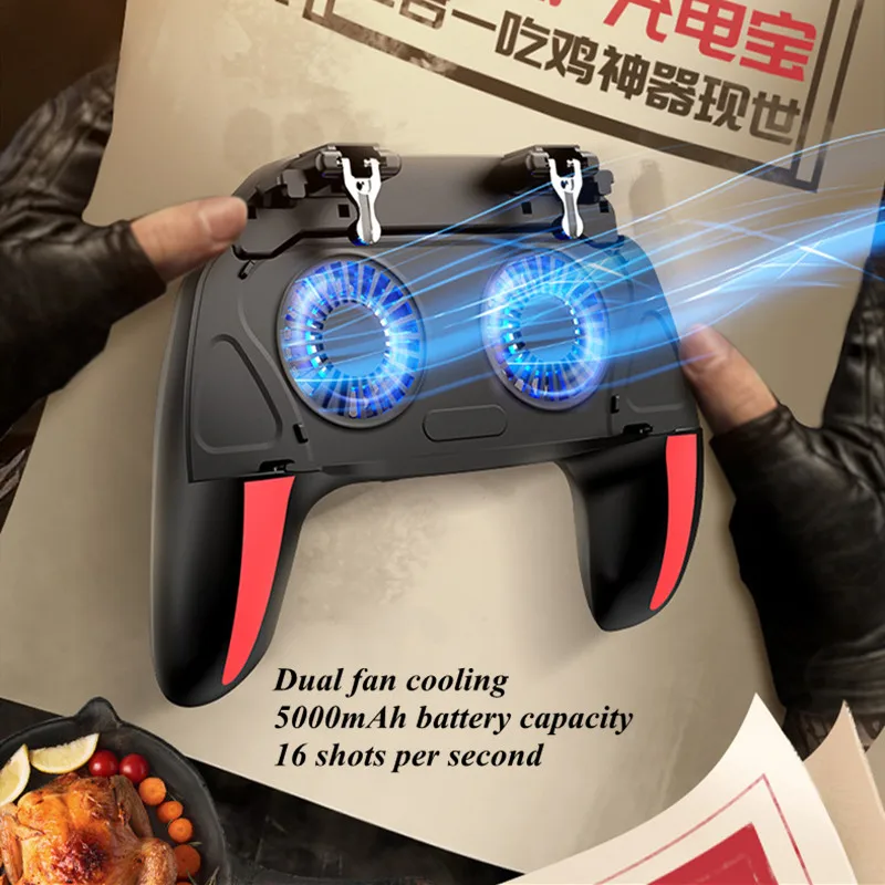 Controlador de Joysticks para Gamepad, PUBG Apontar Tiro, Free Fire ...