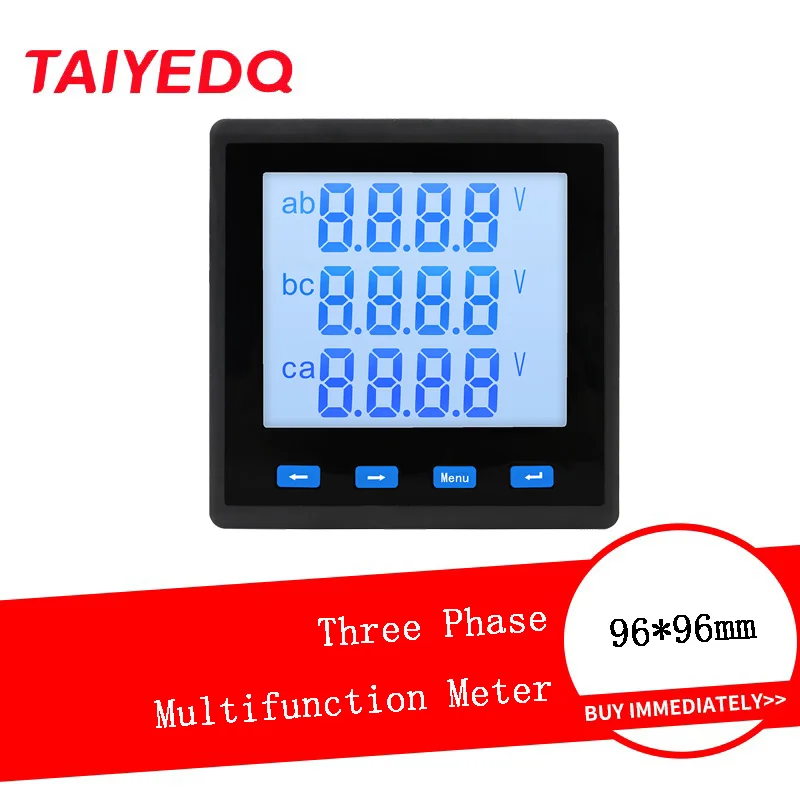 RS485-400V-Three-Phase-LCD-Multi-function-Digital-Display-Voltage ...