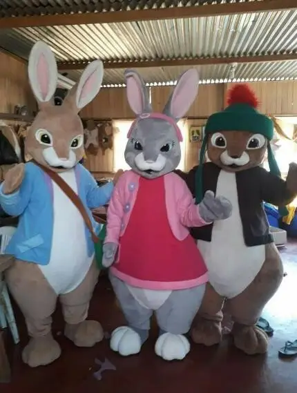 New-Adult-Halloween-Christmas-Lovely-Rabbit-Mascotte-Fancy-Cartoon ...