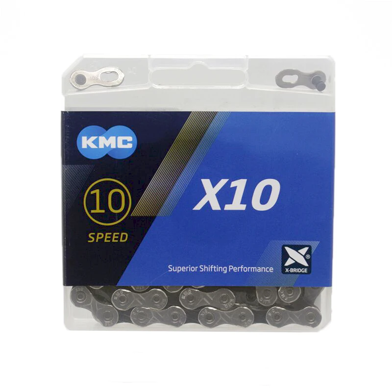 KMC-X10-Bike-10-Speed-Chain-1-2-X-11-128-with-MissingLink-Iamok-116L ...