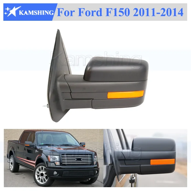 Kamshing-For-Ford-F150-2011-2012-2013-2014-Door-Rearview-Mirror ...