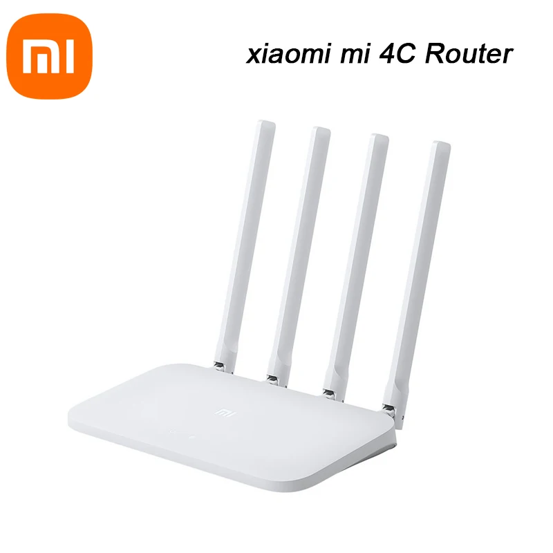 Original Xiaomi Mi Wifi Router 4c Roteador App Control 64 Ram 802.11 B ...