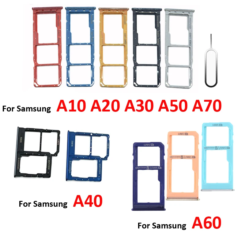 SIM-Card-Tray-Adapter-Holder-For-Samsung-A10-A20-A30-A40-A50-A60-A70 ...