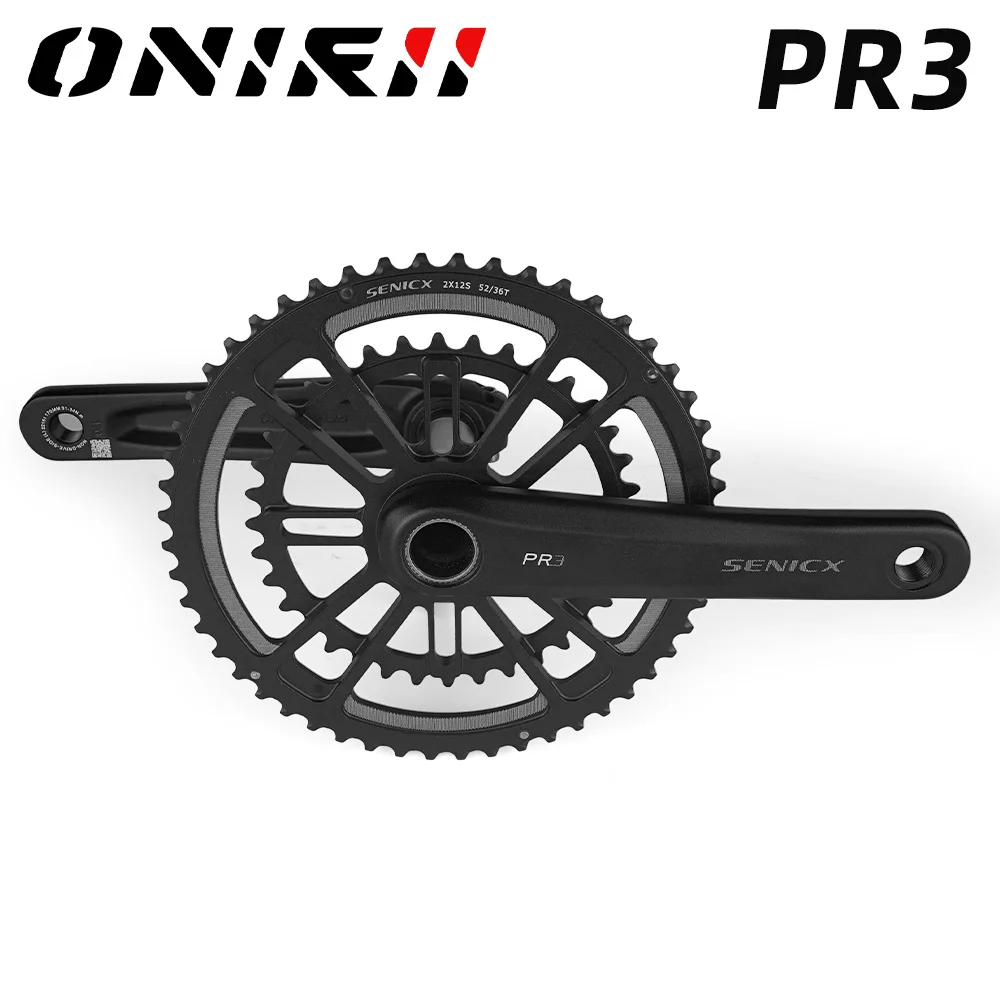Senicx Road Crankstel PR3 Crank 165 170 172.5 175Mm 46 30T 50 34T 52 ...