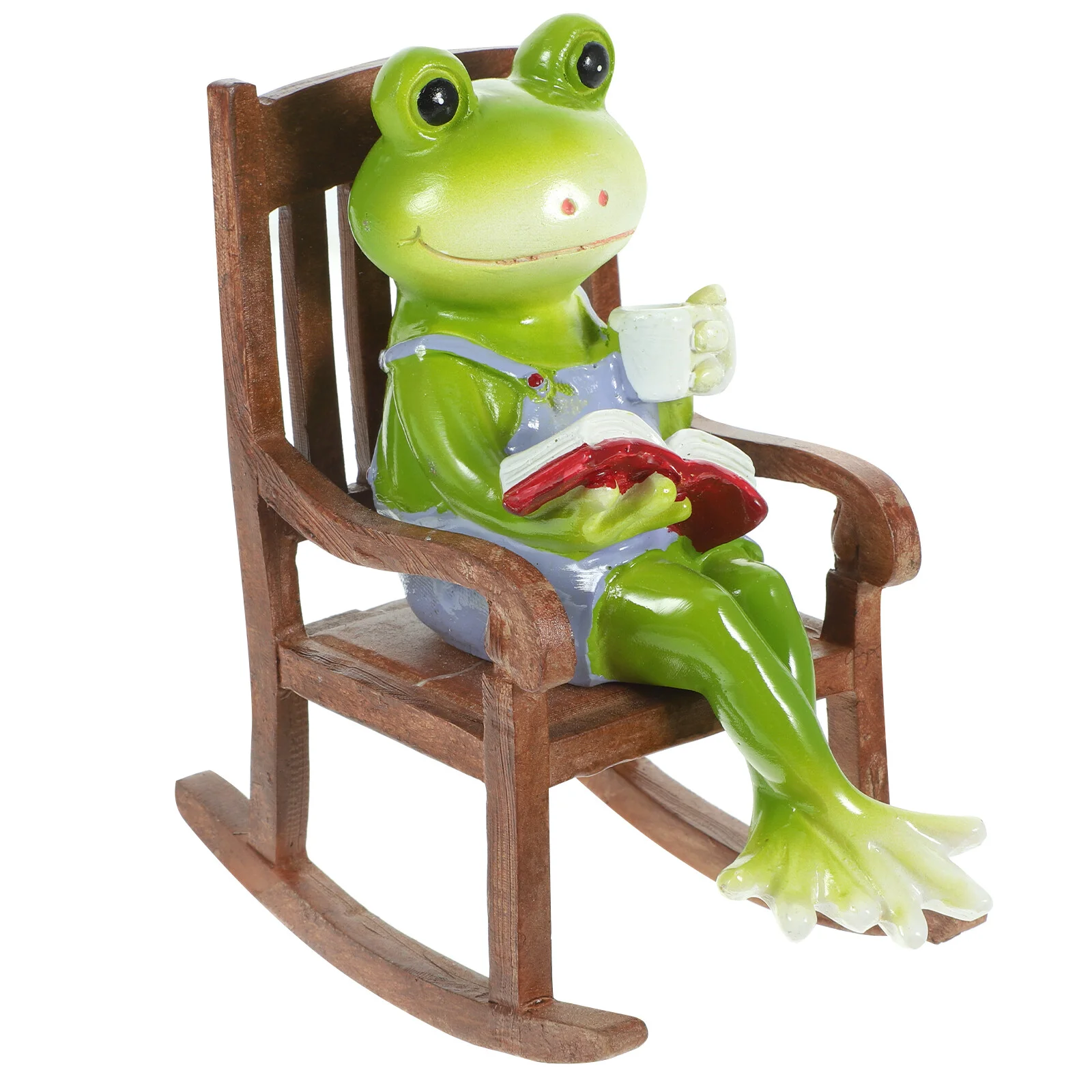 Resin-Rocking-Chair-Decorations-Home-Outdoor-Flower-Pot-Decorate-Moss ...