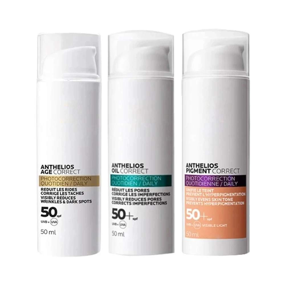 SPF50-Sunscreen-Anthelios-Pigment-Correct-Anthelios-Oil-Correct ...