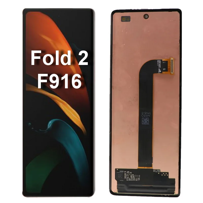 Original-Fold2-LCD-For-SAMSUNG-Galaxy-Z-Fold-2-AMOLED-Screen-F916U ...
