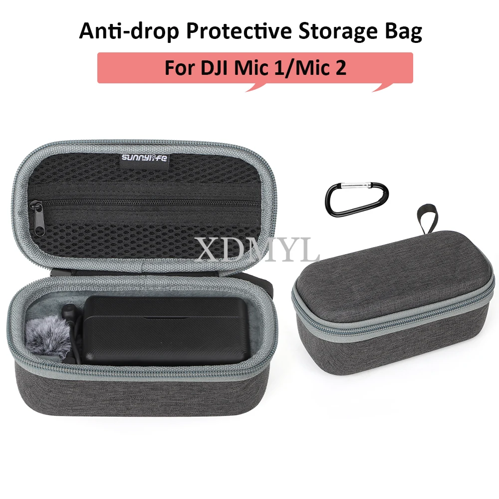 Sunnylife-Mini-Storage-Bag-For-DJI-Mic-2-Portable-Carrying-Case-Anti ...
