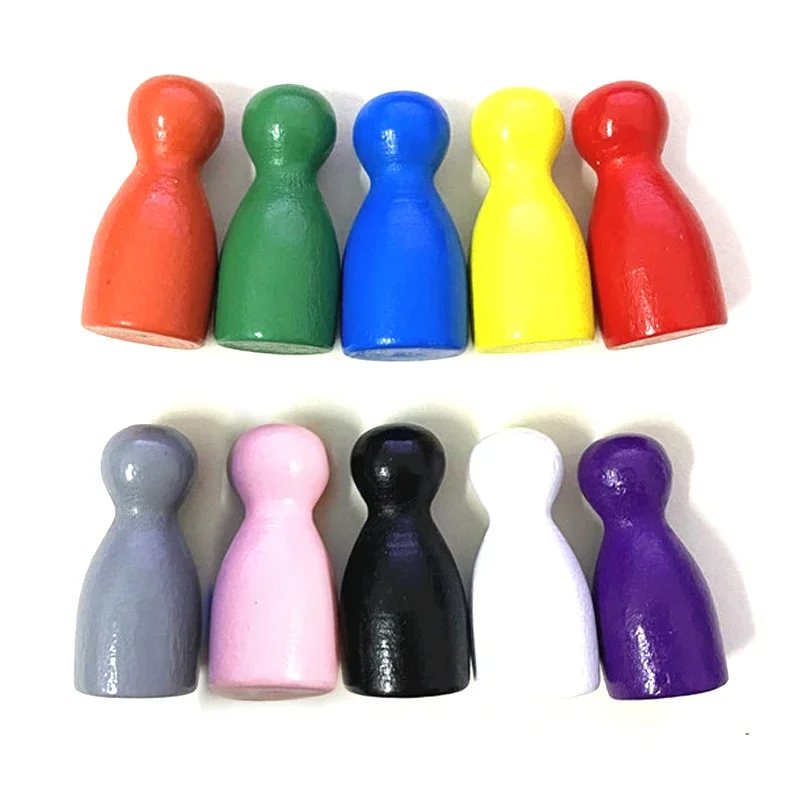 30PCS-Wooden-Chess-Pieces-Set-24-12mm-Humanoid-Pawns-Checker-Tokens-for ...