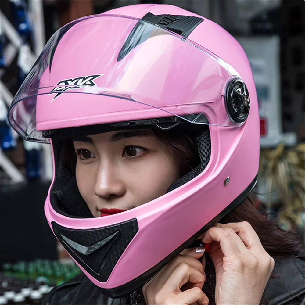 Woman Motocross Racing Full Face Motorcycle Helmet ...