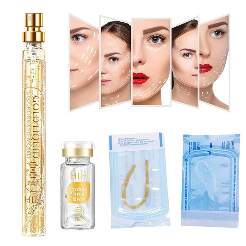 Face Filler Absorbable Collagen Protein Thread Face Lift Plump Silk ...