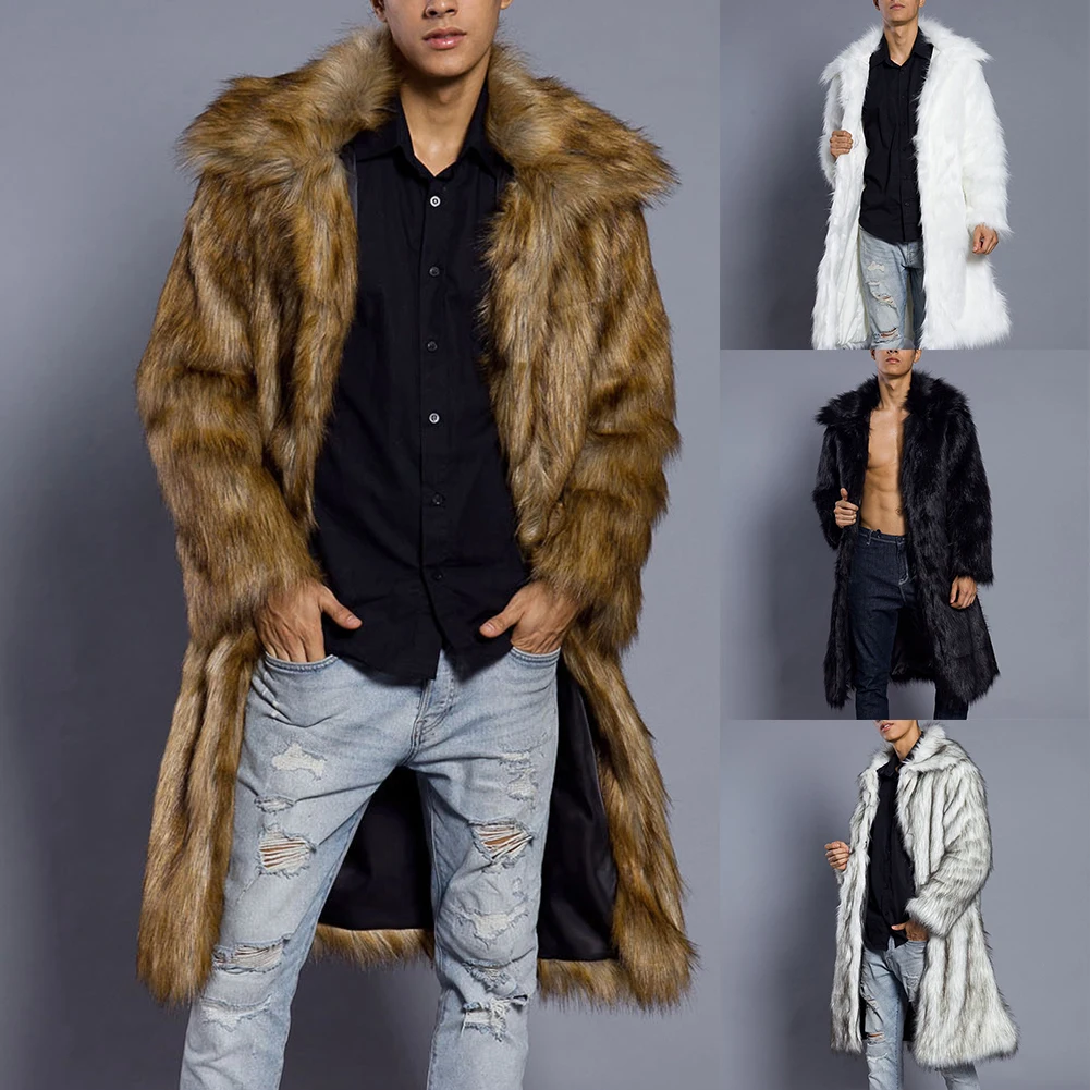 Autumn-New-Mens-Faux-Fur-Coat-Square-Collar-Jacket-Winter-Thick-Warm-Windbreaker-Long-Coats ...