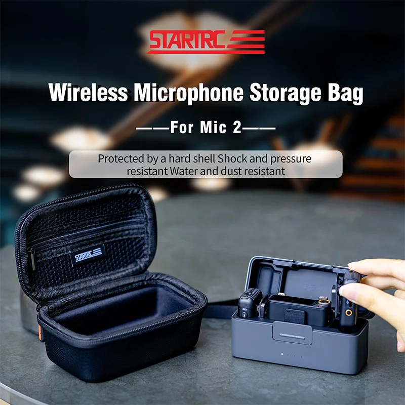STARTRC-For-DJI-MIC-2-Microphone-Accessories-Storage-Bag-Travel ...