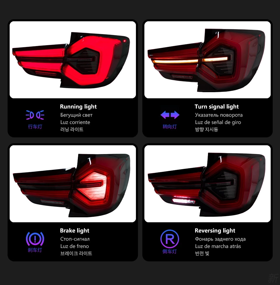 Car Styling Tail Lamp for BMW X3 Tail Lights 2010-2017 F25 LED Tail ...