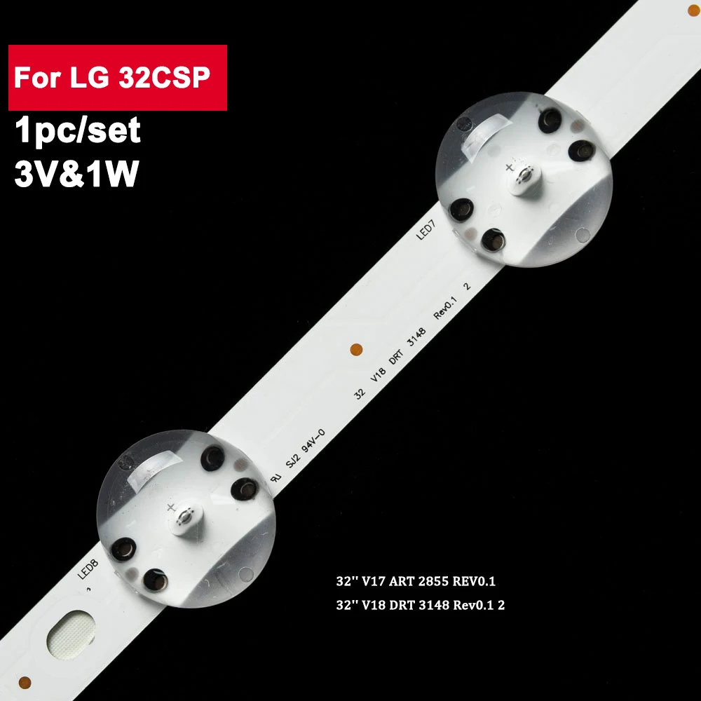 660mm 3V 8 Lamp LED Backlight For LG 32CSP 32'' V17 ART 2855 REV0.1 TV ...