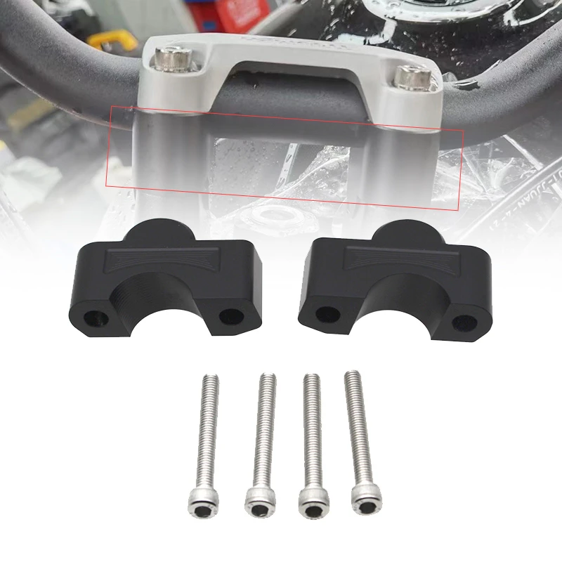 Motorcycle-Accessories-Handlebar-Riser-Heightening-Device-CNC-Aluminium ...
