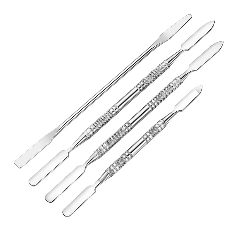 Stainless-Steel-Mixing-Spatula-Color-Mixing-Pigment-Mixing-Tool-Spatula ...