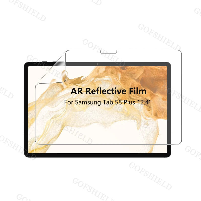 For Samsung Tab S8 Plus /S8 Ultra AR Clear Screen Protector Film Anti ...