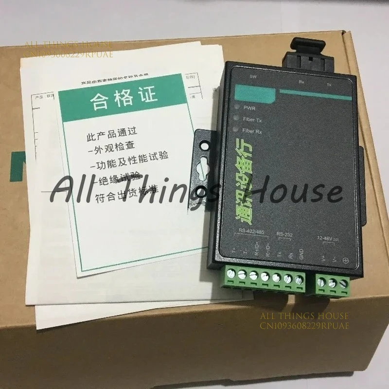 TCF-142-S-SC serial port to fiber transceiver RS232/422/485 to single ...
