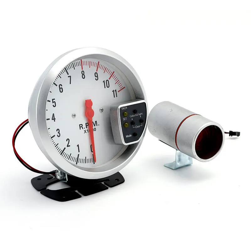 5-Inch-Tachometer-RPM-Meter-Racing-Car-Gauge-11000RPM-7-Color-Backlight ...