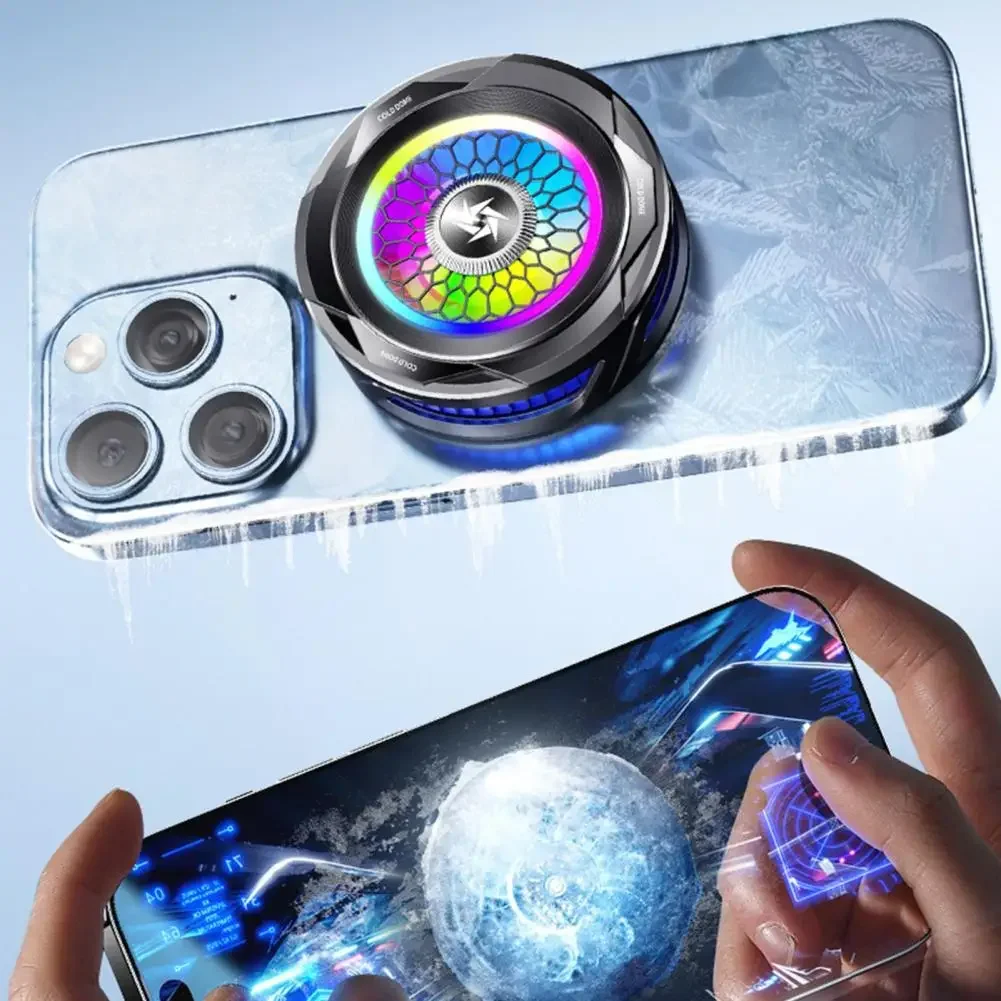 Magnetic-Mobile-Phone-Cooler-Fast-Cooling-Phone-Cooler-Portable-Phone ...