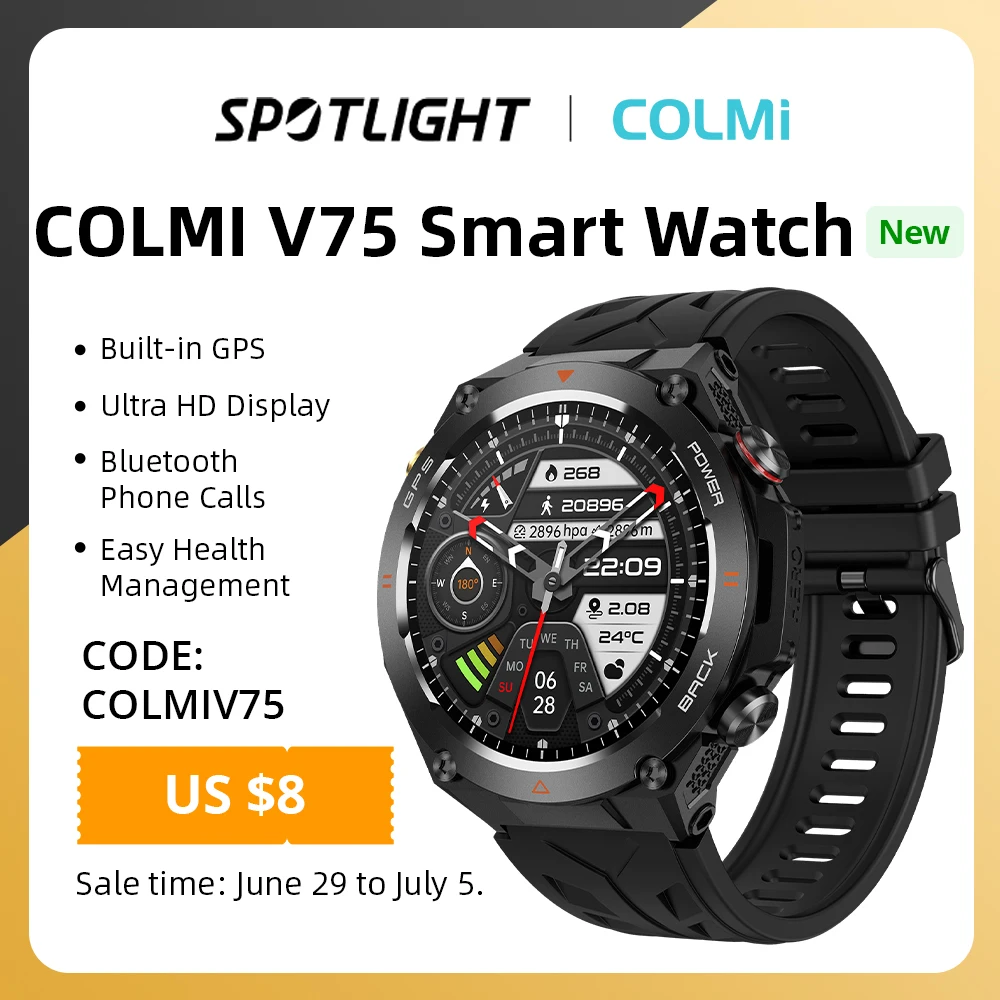 COLMI-V75-GPS-Smart-Watch-1-45-Ultra-HD-Display-b-ssola-embutida-fazer ...