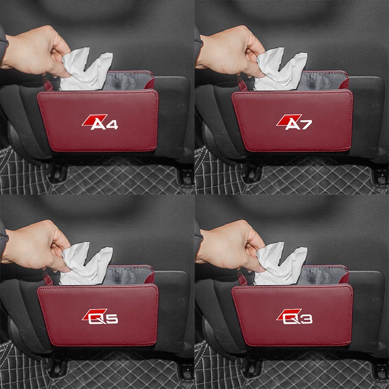 Car-Trash-Can-Bin-Auto-Accessories-Organizer-Garbage-Bag-Car-Storage ...