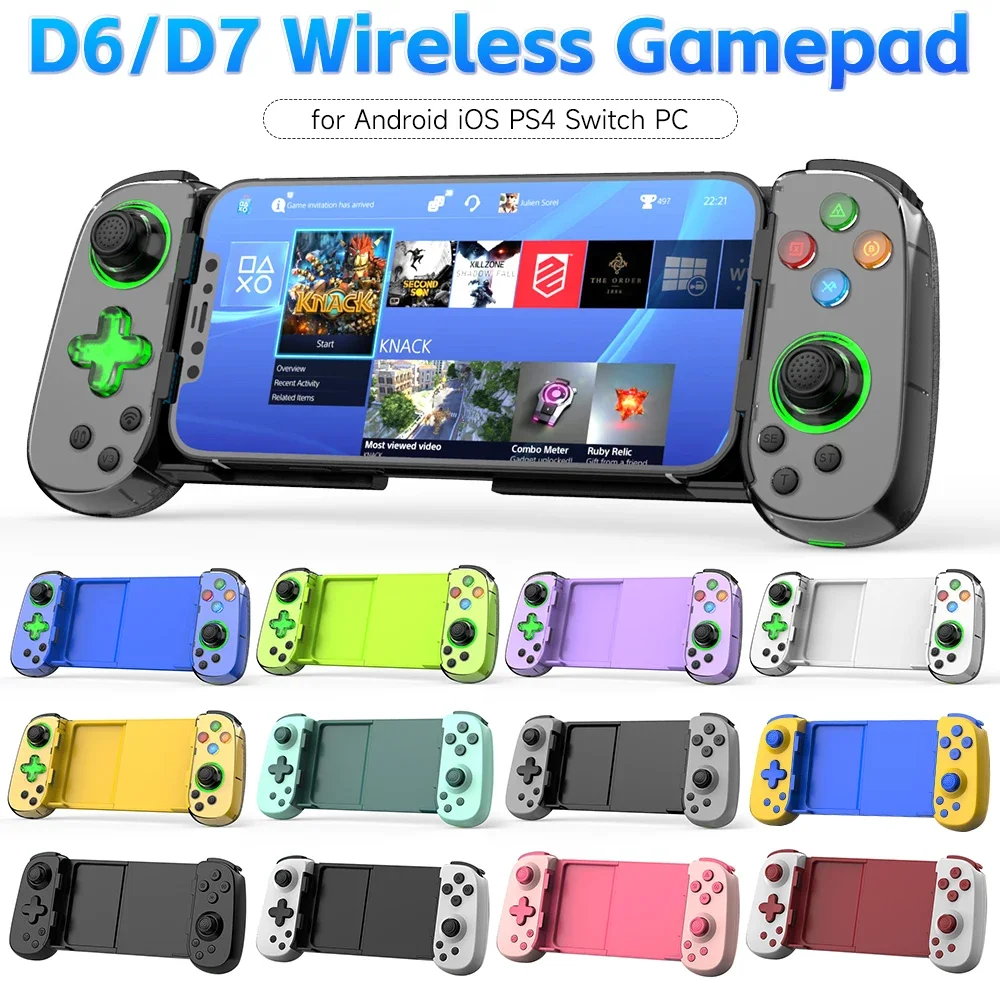 D6-D7-Wireless-Game-Controller-For-Mobile-Phone-Android-IOS-PUBG ...