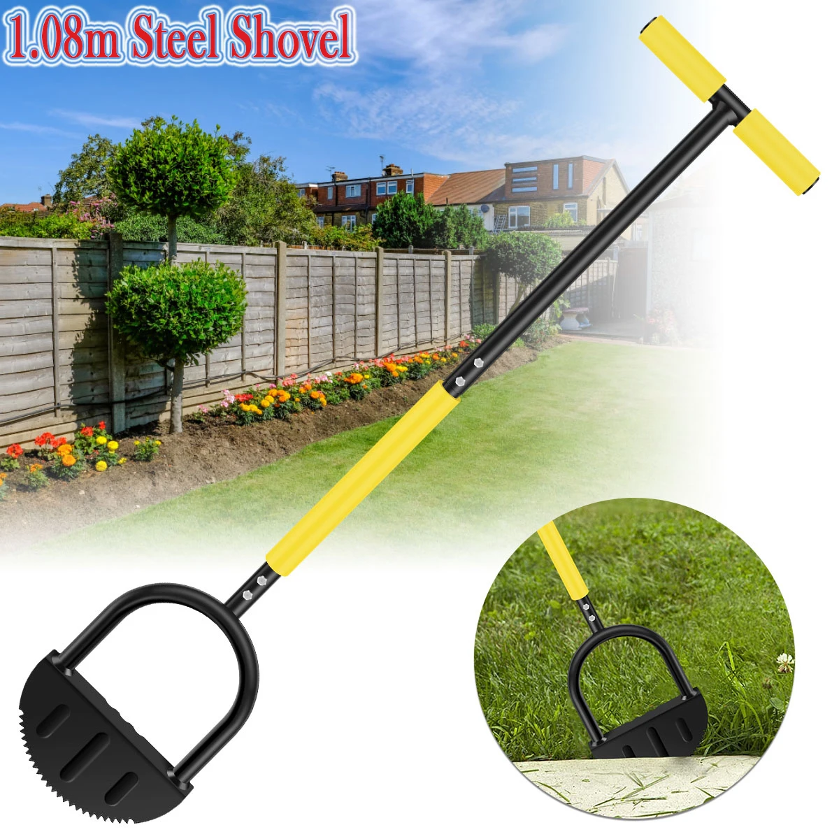 Half-Moon-Edger-Trimming-Shovel-Half-Moon-Lawn-Mowing-Weeding-Tools ...