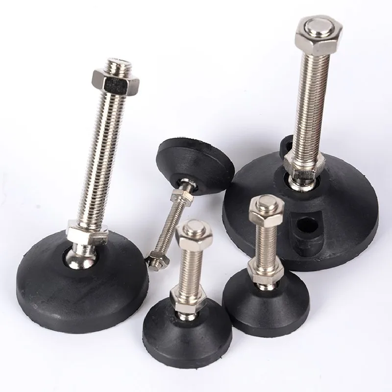 Stainless Steel Adjustable Foot Cup M8/M10/M12 Thread Wearing ...