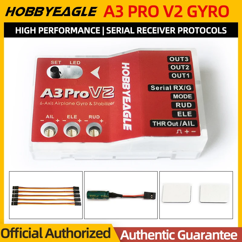 HobbyEagle-A3-Pro-V2-6-Axis-Gyro-Stabilizer-Flight-Controller-FC ...