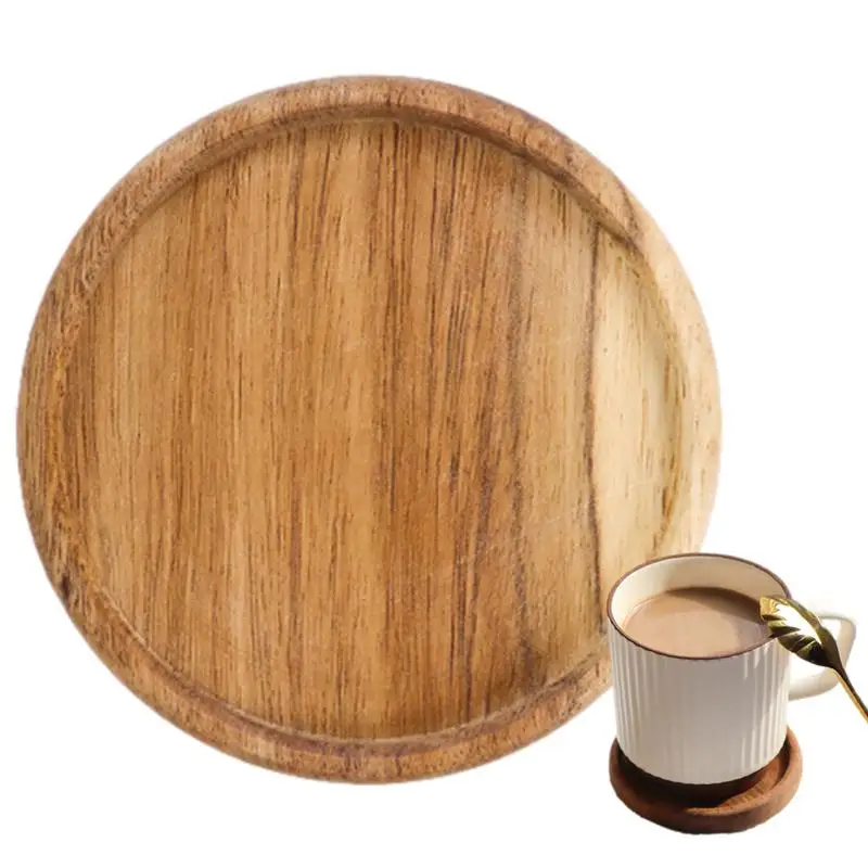 Wooden-Coasters-Round-Heat-Resistant-Tea-Coffee-Cup-Pad-Placemats ...