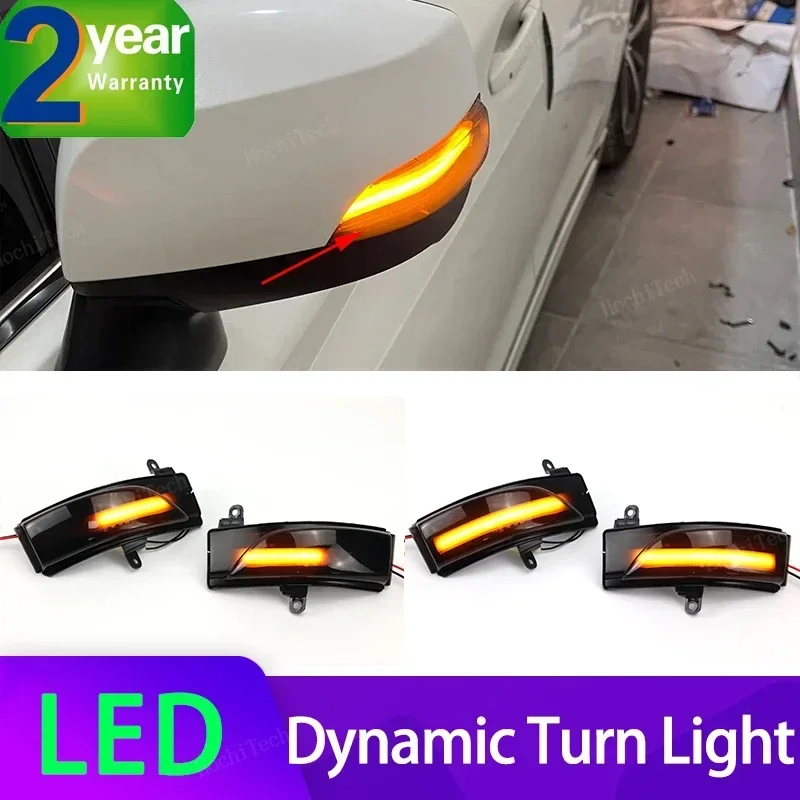 Car-Side-Mirror-Blinker-Indicator-Lamp-LED-Dynamic-Turn-Signal-Light ...