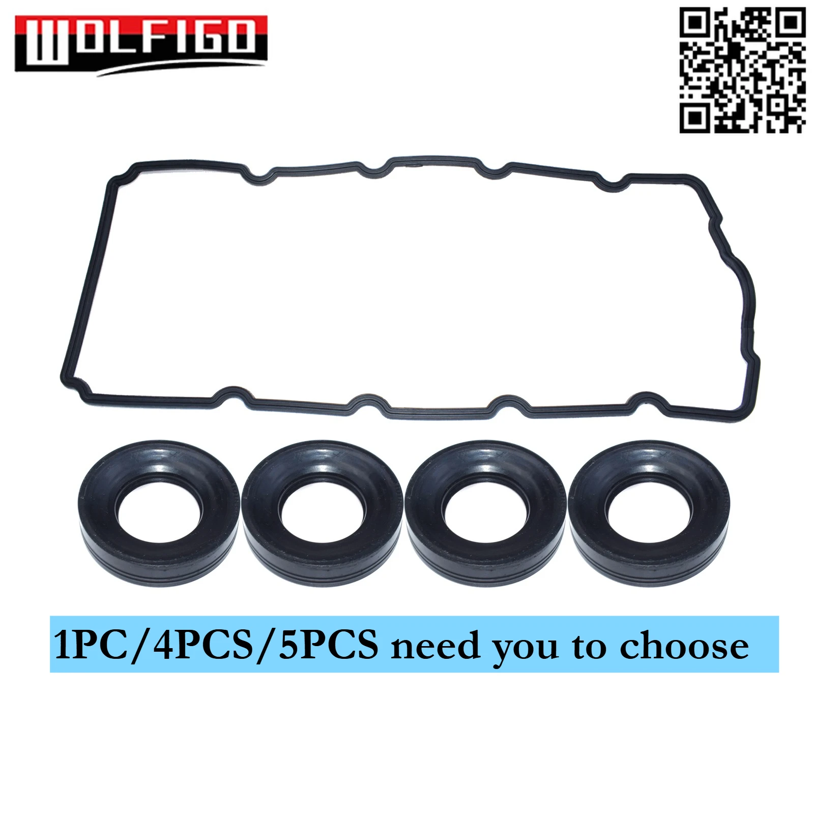 Engine Cam Valve Rocker Cover Gasket 11121485838 For MINI R50 R52 R53 ...