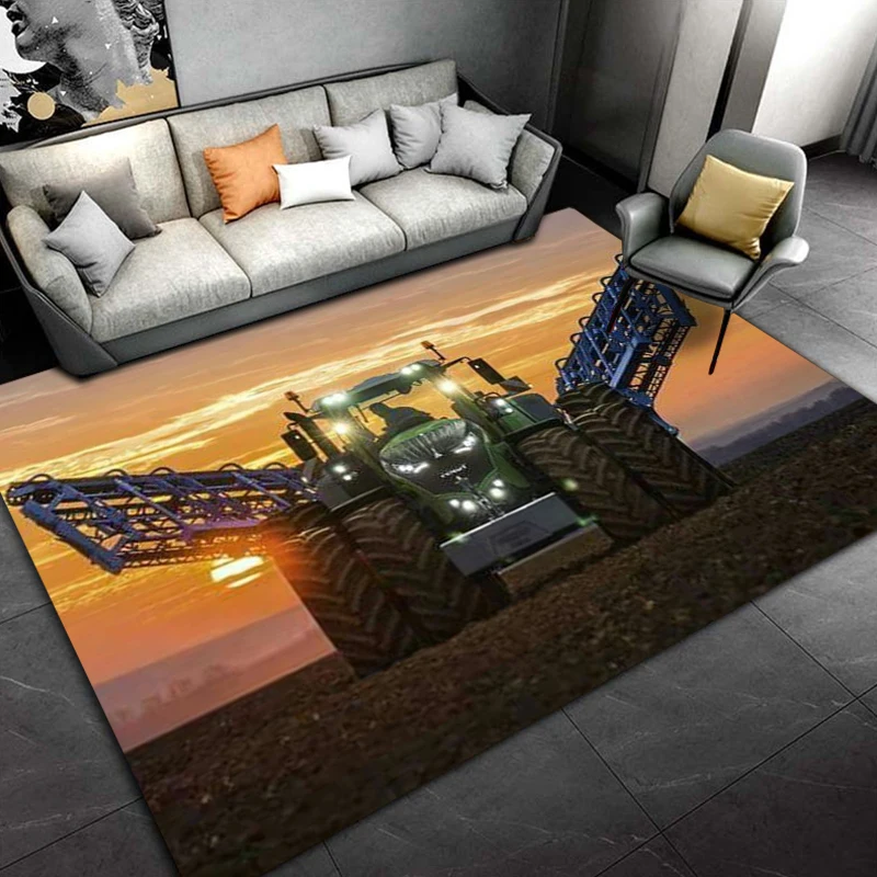Car-Tractor-Series-Pattern-Truck-Area-Rug-Carpet-Rug-for-Home-Living ...