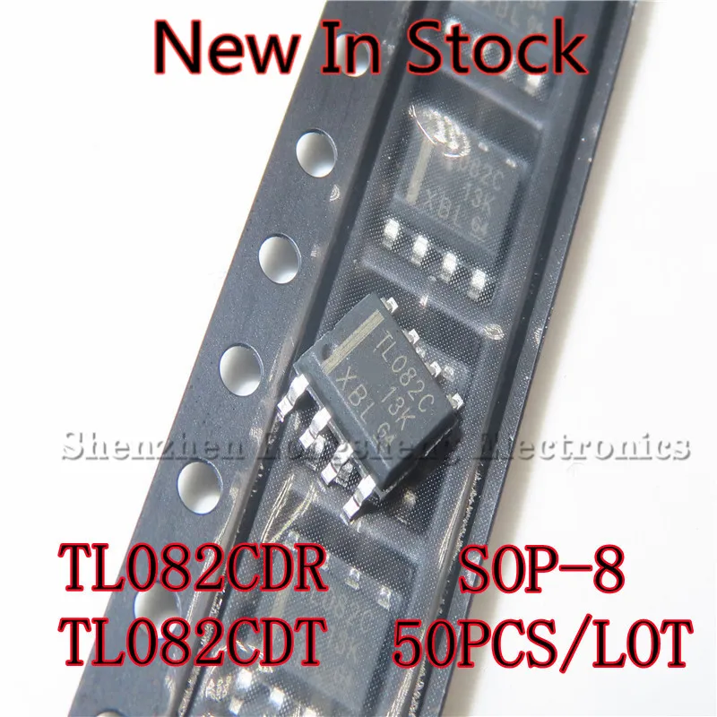 50 개/몫 TL082 TL082C TL082CDR TL082CDT SMD SOP 8 선형 쿼드 연산 증폭기 재고 있음| | - AliExpress