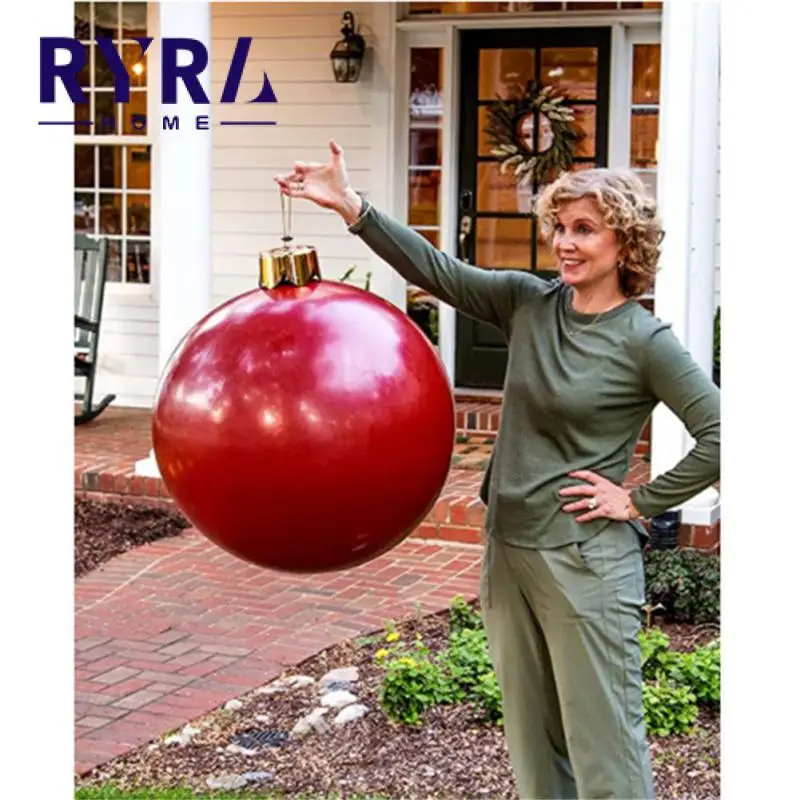 Christmas-Inflatable-Decorative-Ball-PVC-Giant-Big-Ball-Tree-Ornament ...