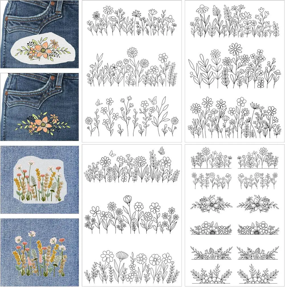 Water Soluble Stabilizer Embroidery Patterns, Stick and Stitch ...