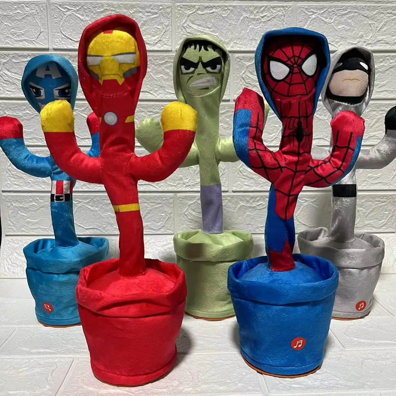 Electronic Stuffed Doll Avengers | Disney Marvel Spiderman Talking ...