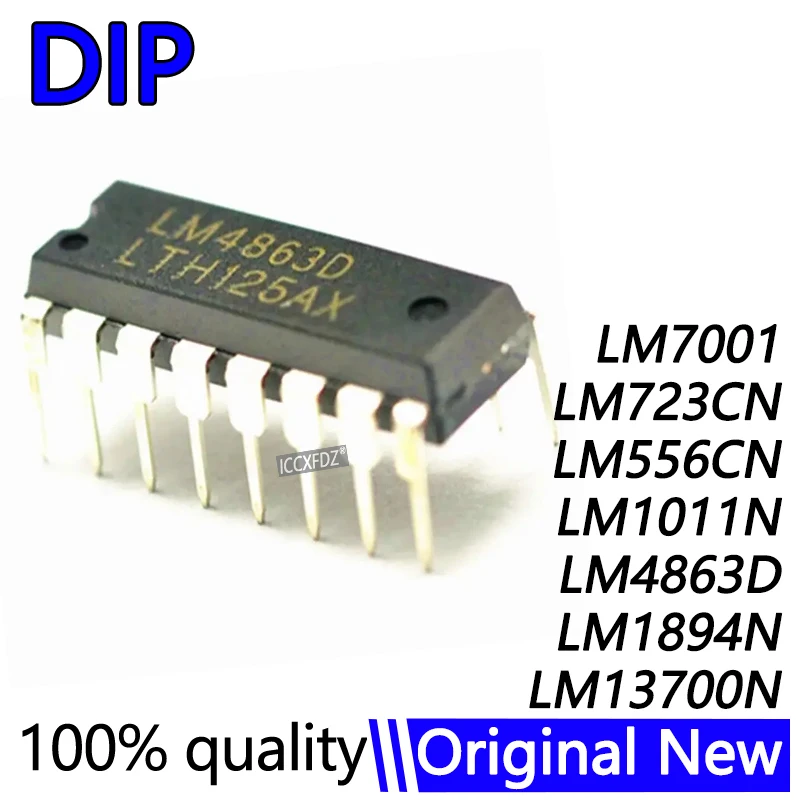 10Pcs-Lot-UC723L-LM723CN-LM723-DIP-14-MC1723CP-DIP-UA723CN-LM556CN ...