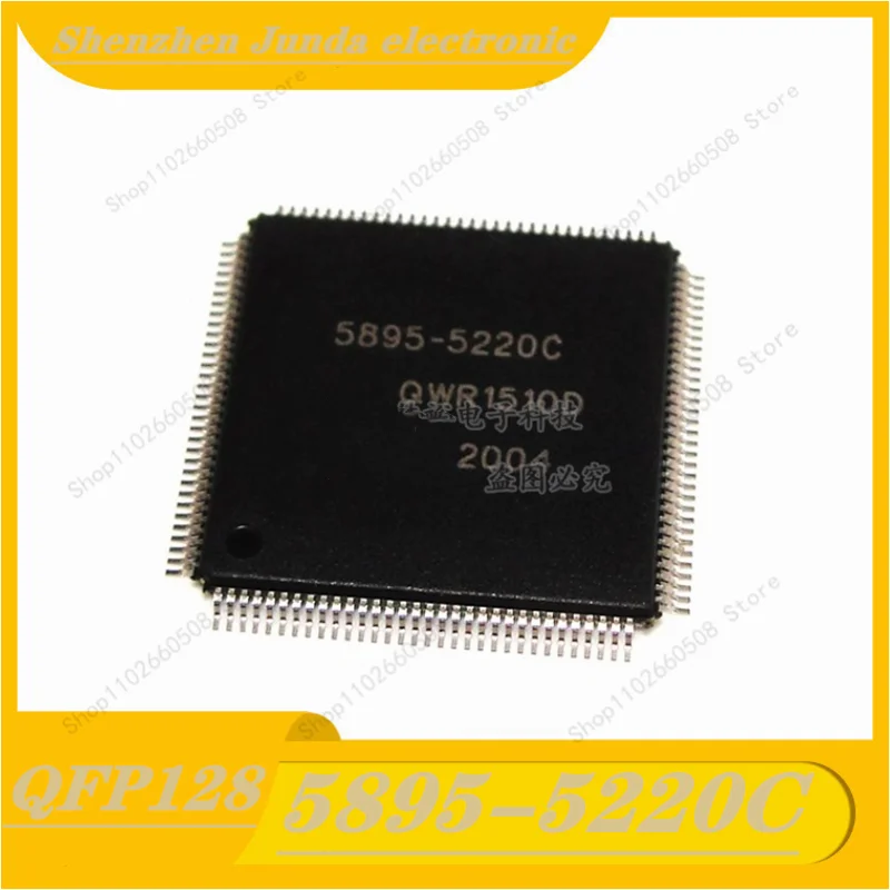 1PCS 5895-5220C QFP-128 Chip Vulnerável com Falha Interna/Nenhuma ...