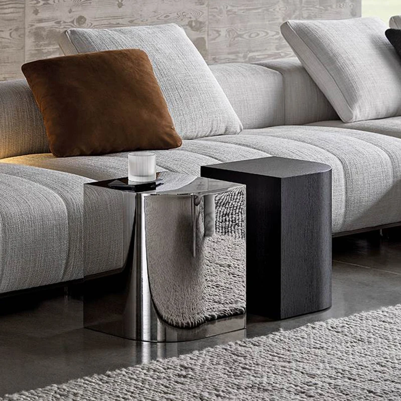italian-design-luxury-modern-side-table-silver-stainless-steel-coffee ...