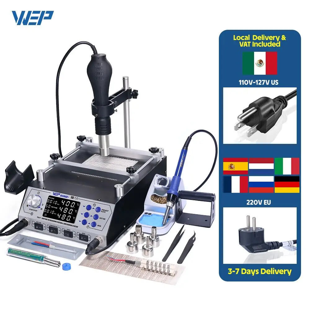 WEP-1200W-Program-Controlled-Soldering-Station-Automatic-Preheating ...