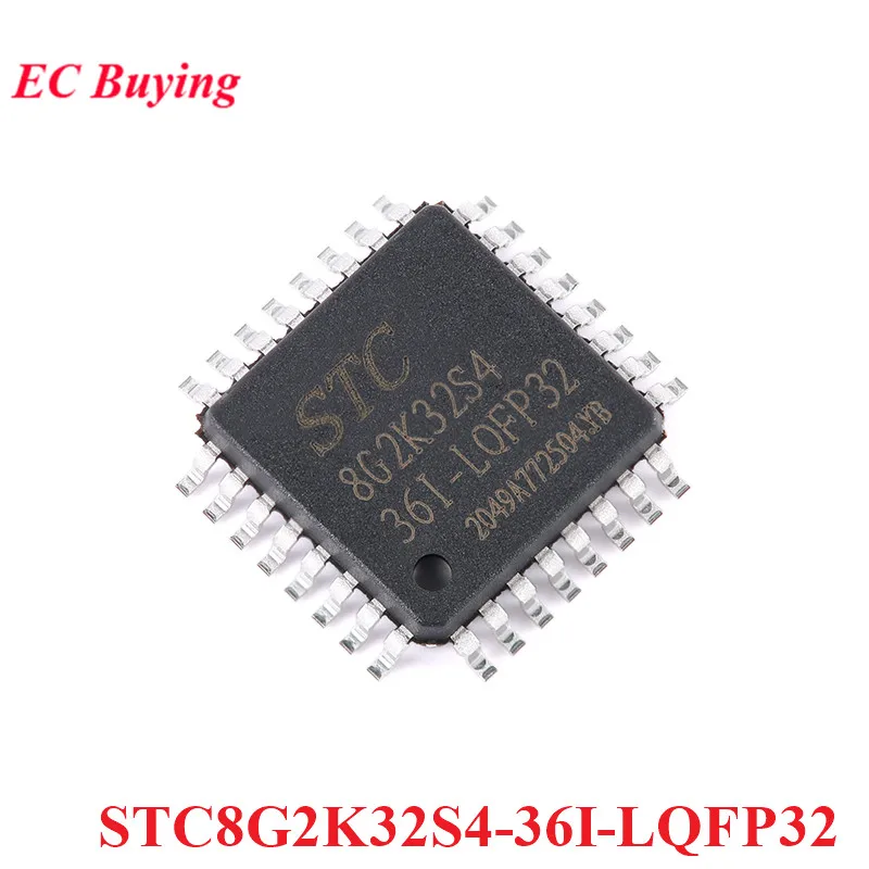 IC 컨트롤러 STC8G2K32S4 STC8G2K32S4 36I STC 8G2K32S4 LQFP32 단일 칩 강화 1T 8051 ...
