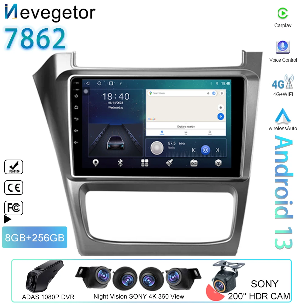 Android-Auto-Radio-For-Volkswagen-Fox-4G-Cross-Space-Video-Carplay-2010 ...