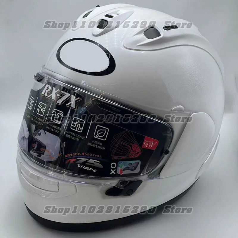 RX-7X-White-Motorcycle-Helmet-RX7X-Full-Face-Helmet-RX-7X-Corsair-X-RX ...