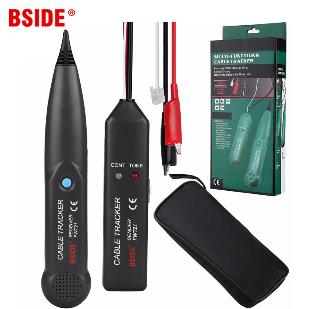 Bside Cable Tracker Network Telephone Line Detector Wire Finder Wiring ...