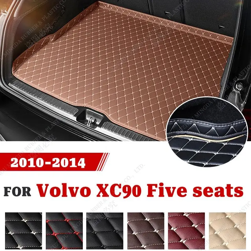 High-quality-Leather-Car-Trunk-Mat-For-VOLVO-XC90-Five-Seats-2010-2011 ...